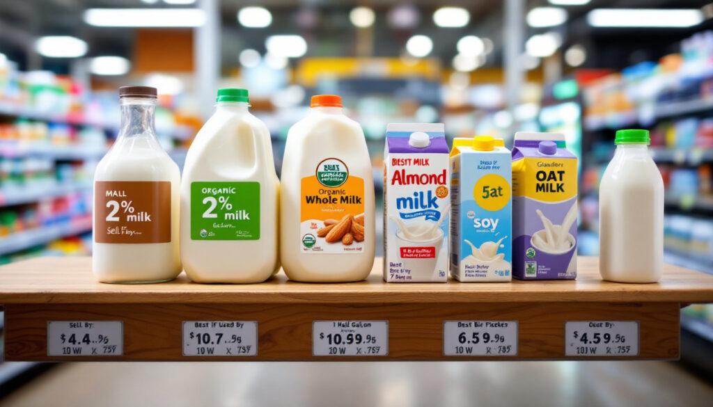 Consommer du lait périmé : risques et réalités