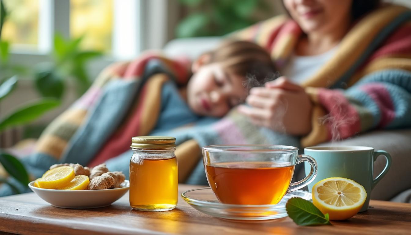 Apaiser la toux grasse chez l'enfant : remèdes naturels efficaces